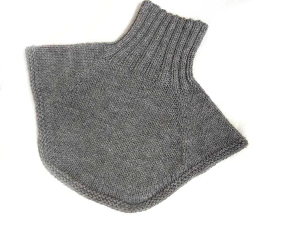 Cozy DIY Knit Turtleneck Dickey Pattern