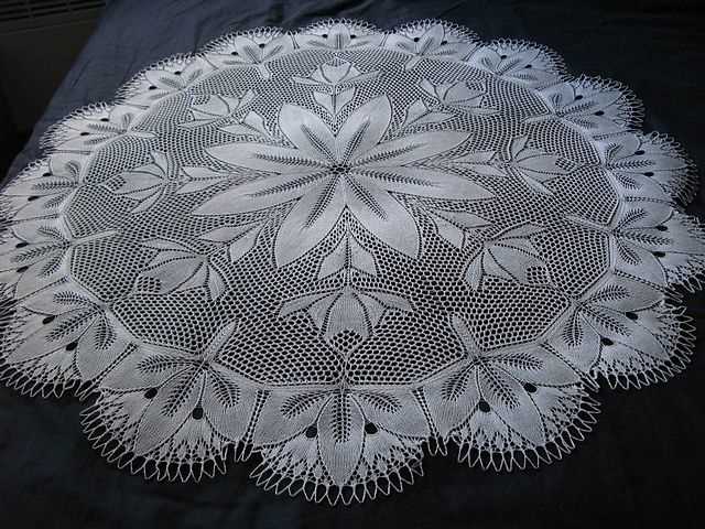 Unique and Intricate Knitted Doily Designs