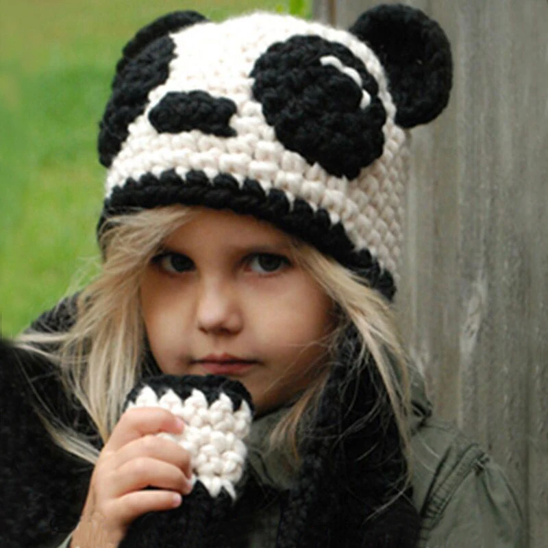 Cozy and Cute: Free Pattern for a Knitted Panda Hat