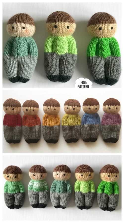 Simple knitting patterns for cute toys