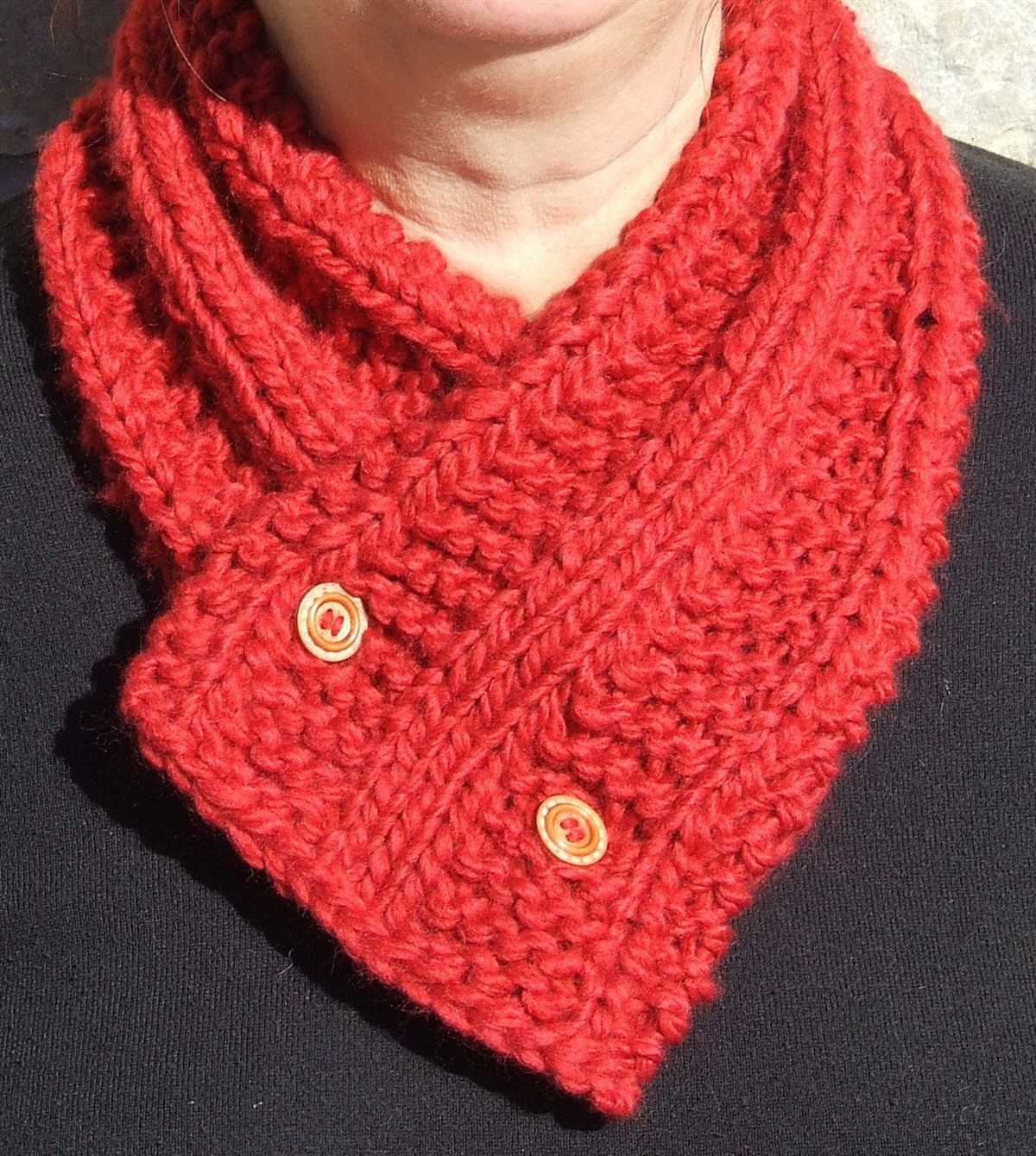Cozy and chic: Knitted cowl neck scarf patterns to keep you warm