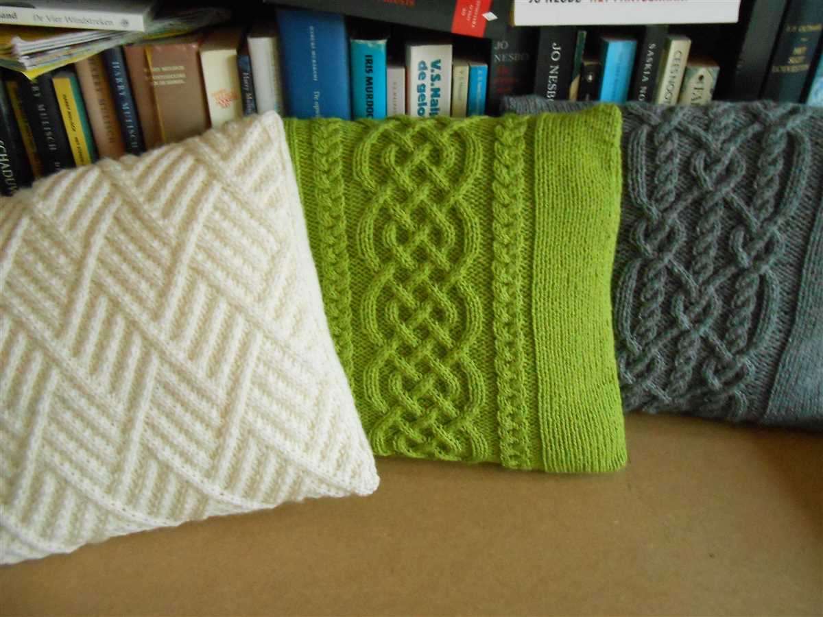 Cozy Cushions: Unique Knitted Pillow Patterns