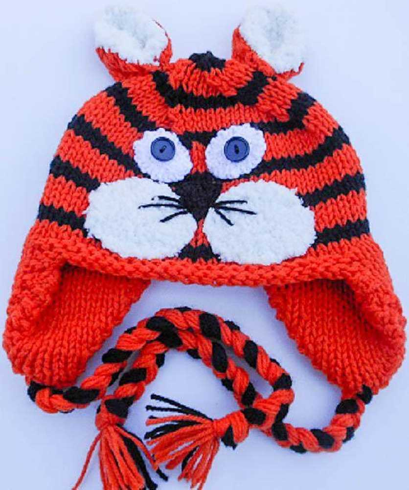 Create a Cozy Tiger Hat with This Knitting Pattern