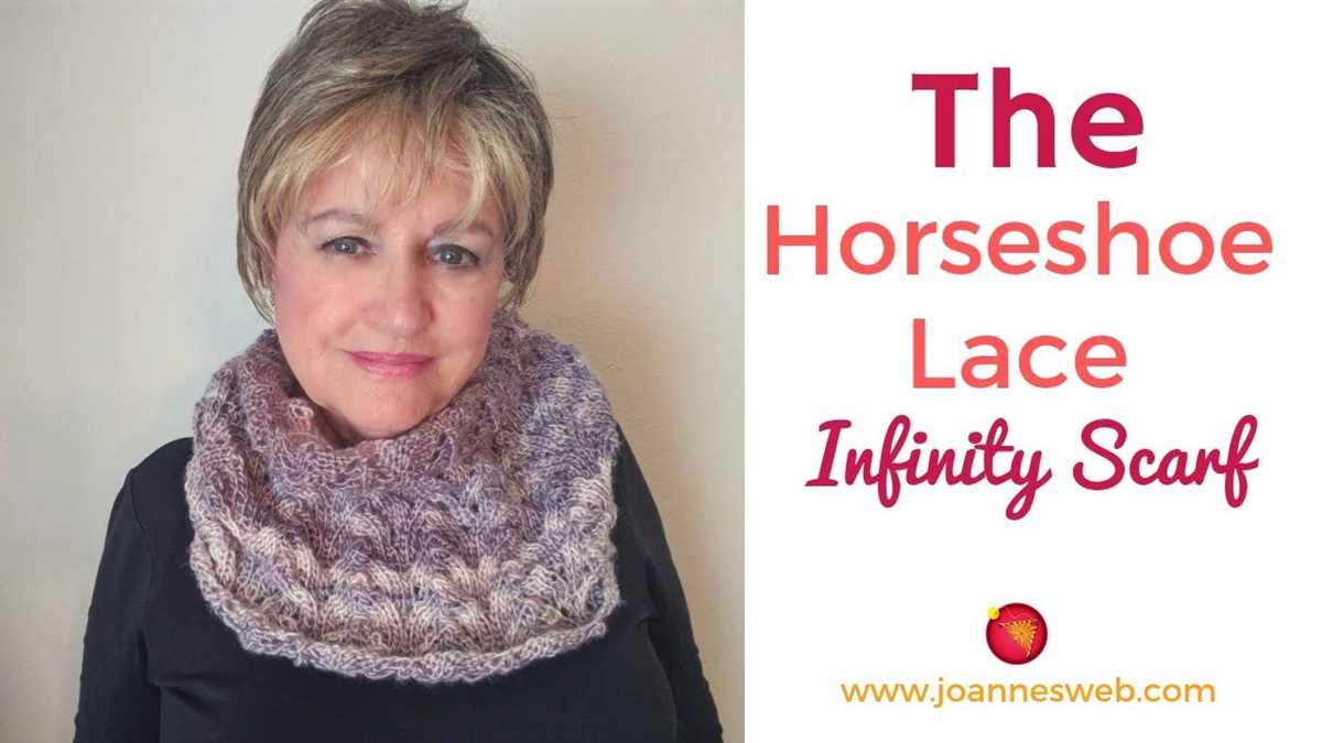 Delicate and Timeless: Knit Your Own Lace Infinity Scarf