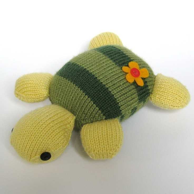 Create Your Own Adorable Knitted Turtle