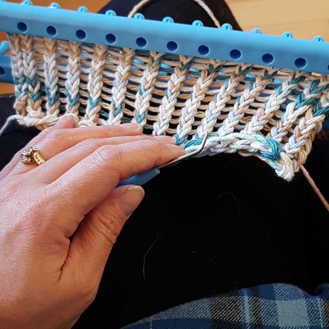 Easy and Free Loom Knit Bag Pattern