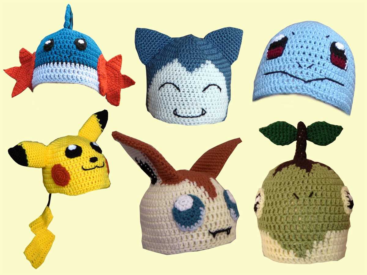 Creating a Stylish Hat with a Pokemon Twist: Knitting Pattern Revealed