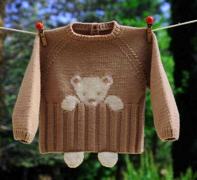 Knit Your Own Adorable Panda Sweater
