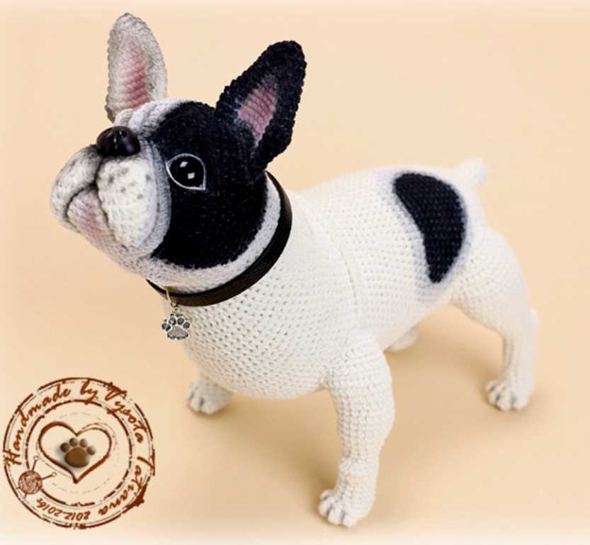 Knit Your Own French Bulldog with this Free Pattern
