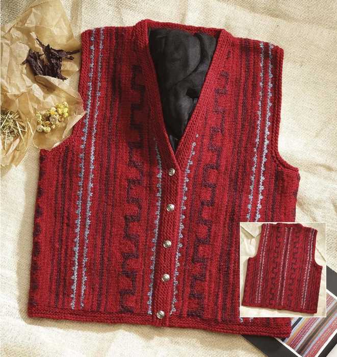 Timeless Stitch: A Traditional Vest Knitting Pattern
