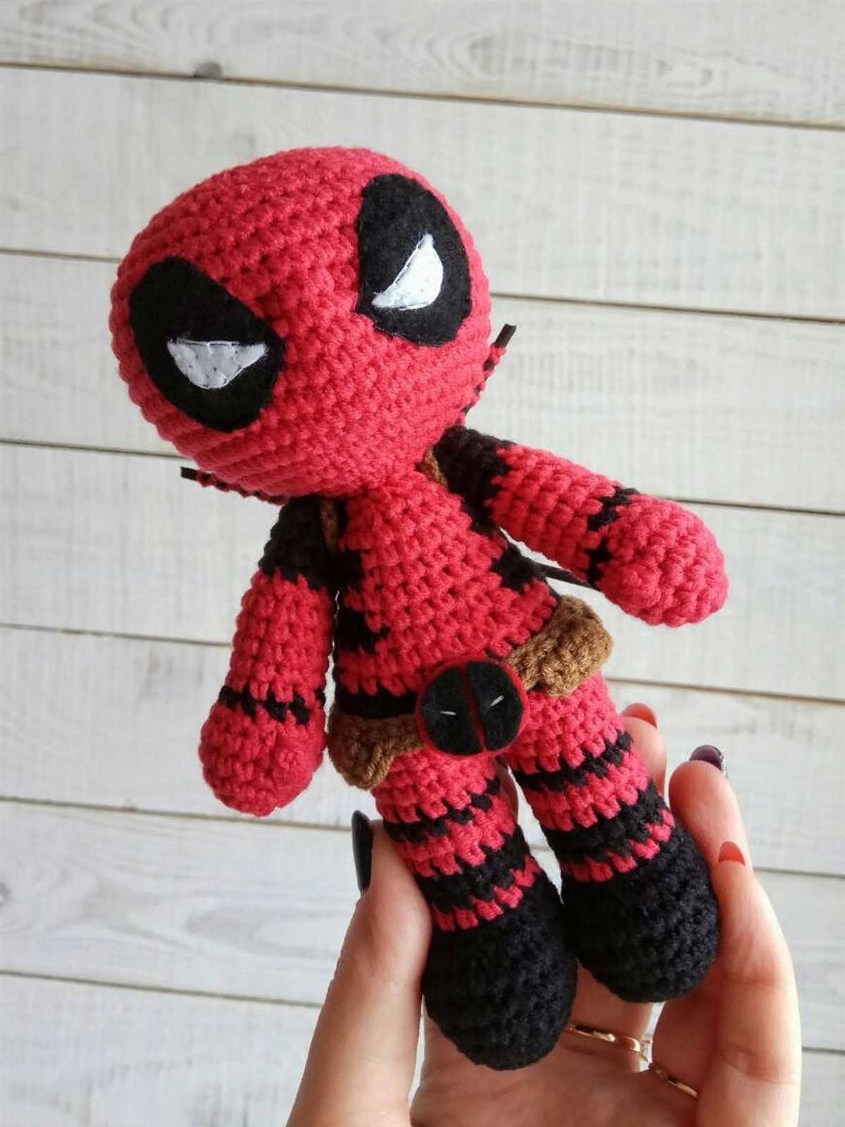 Unconventional Knitting: Deadpool Pattern