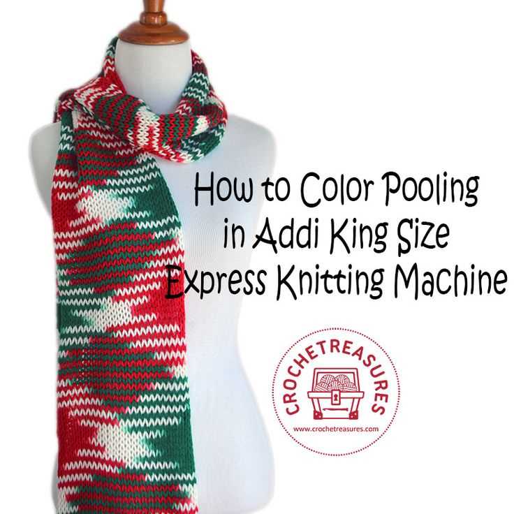 Unique Patterns for the Addi Express Kingsize Knitting Machine