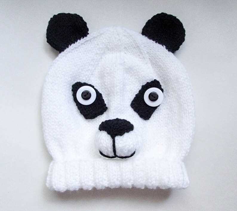 Cozy and Cute: Free Pattern for a Knitted Panda Hat