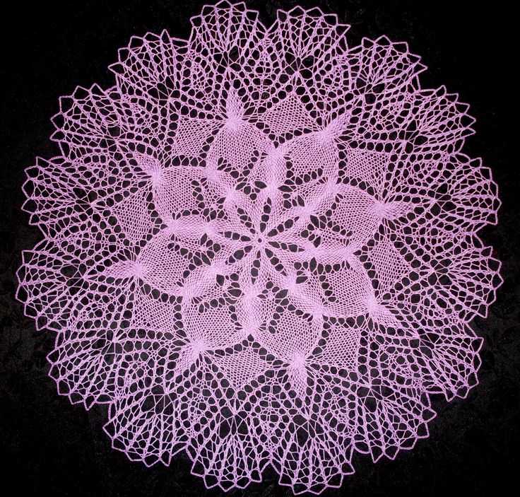 Unique and Intricate Knitted Doily Designs