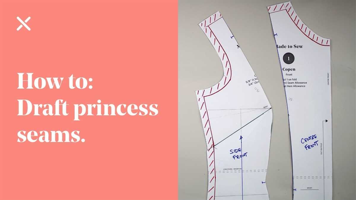 Creating a Flattering Knit Dress with Princess Seam Pattern