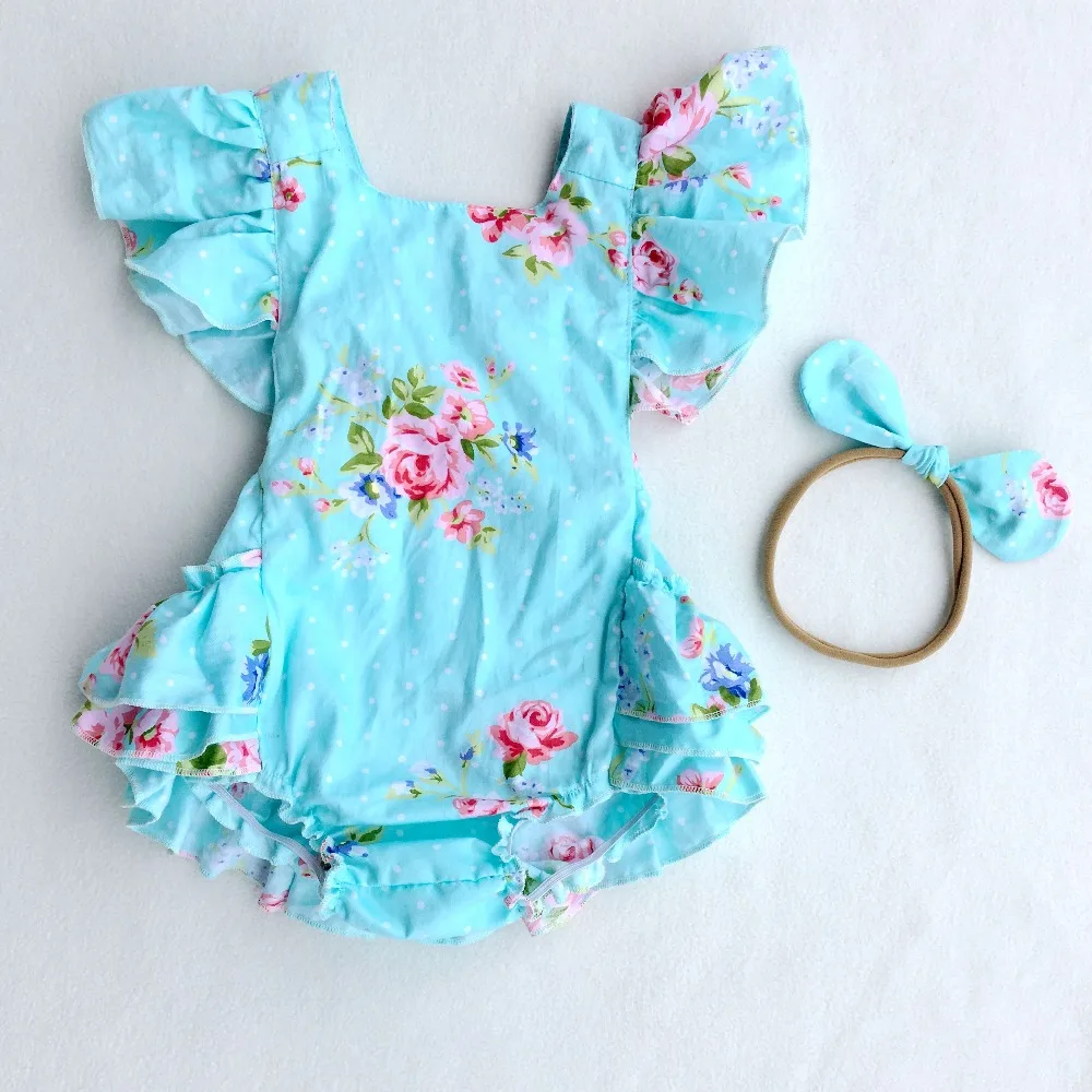 Unique knit romper pattern for babies