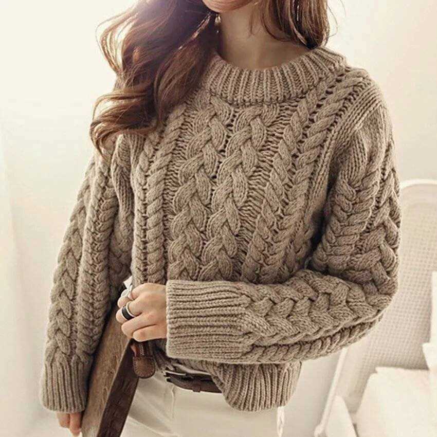 Cozy and Chic: A Modern Spin on the Classic Knit Sweater Pattern