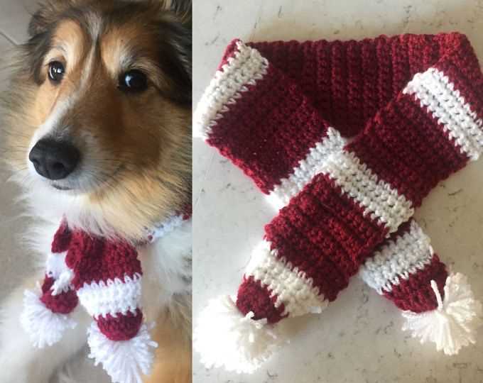 Simple and Stylish Dog Bandana Knitting Pattern