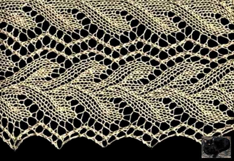 Creating Intricate Honeycomb Lace with Knitting Needles