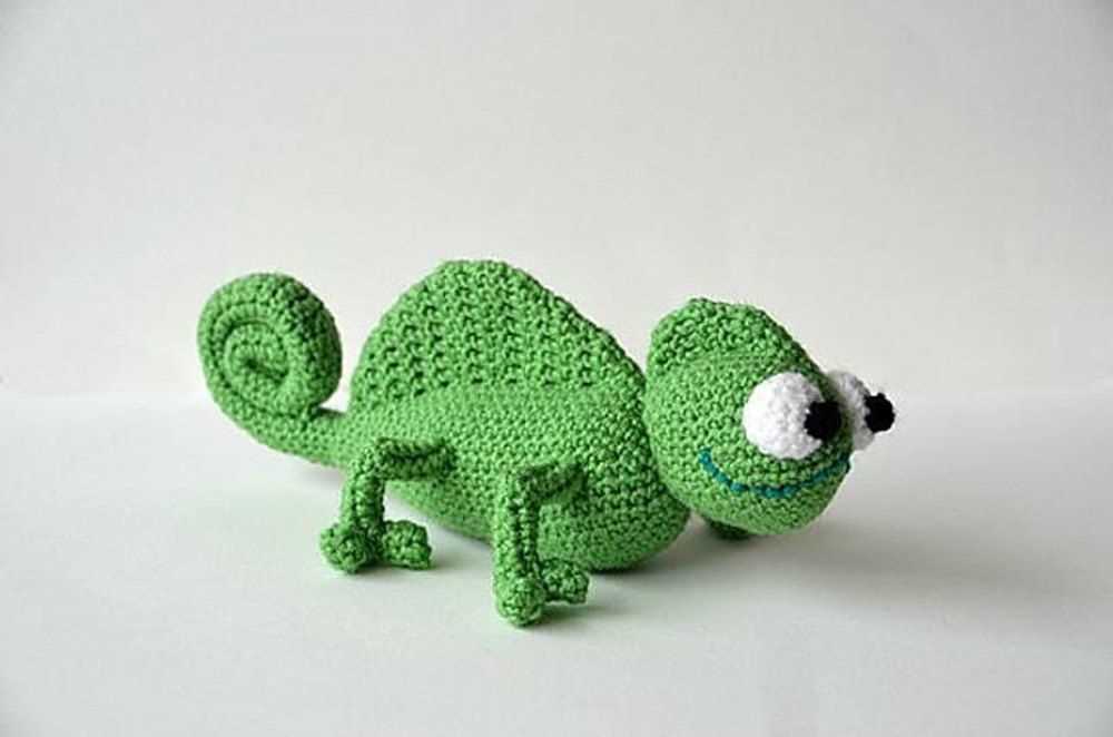Free knitting pattern: Chameleon