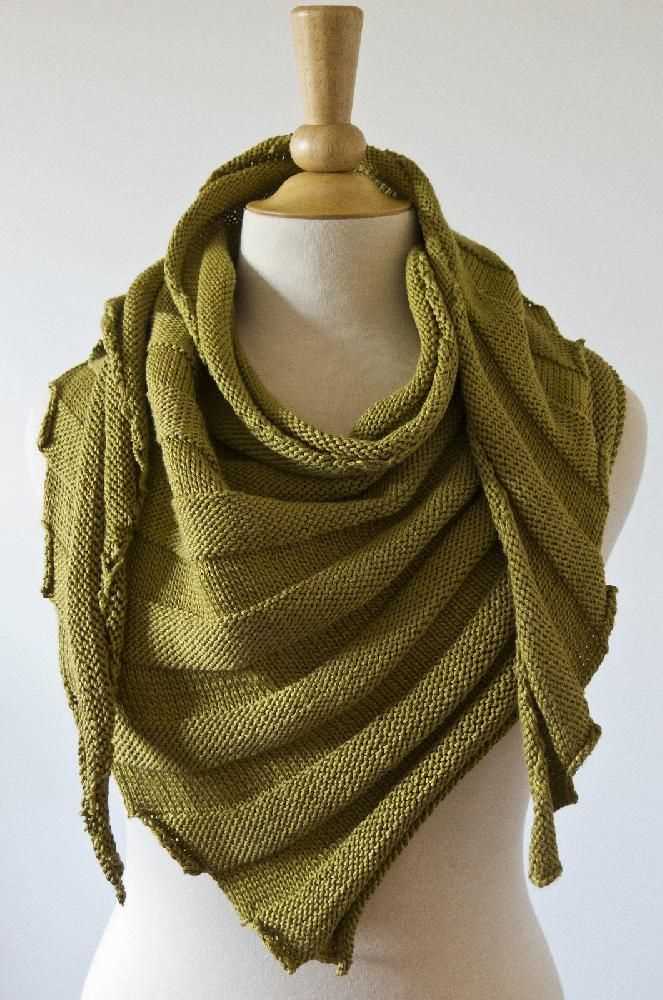 Stitch up a stunning oversized wrap with this shawl knitting pattern