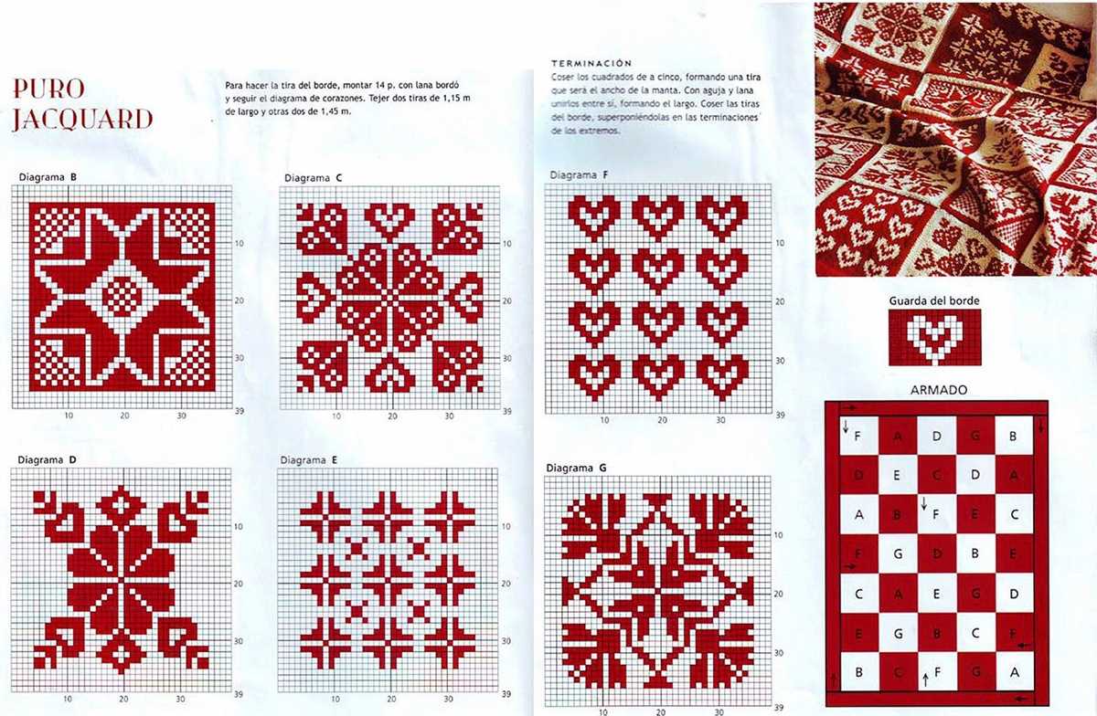 Cozy Nordic Blanket: Knit Your Way to Warmth