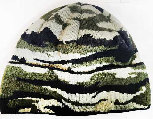 Pattern for a Cozy Camouflage Knit Hat