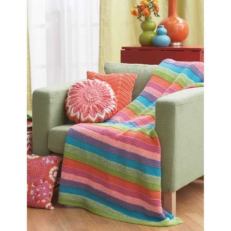 Cozy and Free: Knitted Patterns for Lap Blankets