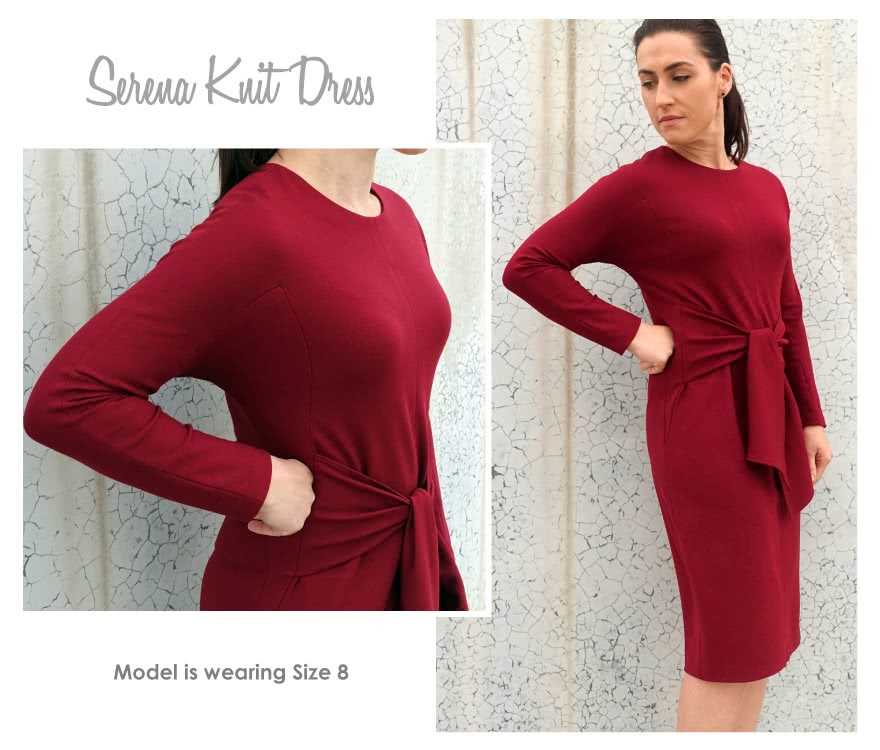 Stylish Patterns for Plus Size Knit Dresses