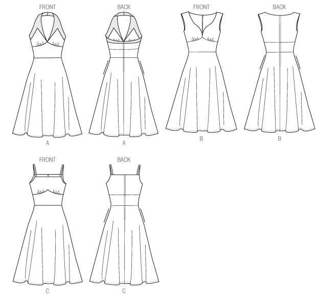 Creating a Flattering Knit Dress with Princess Seam Pattern