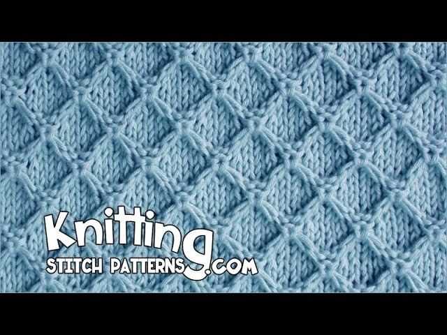 Knit with ease: 6 simple patterns with a 6 row repeat