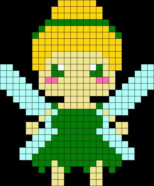 Easy and Free Tinkerbell Knitting Pattern
