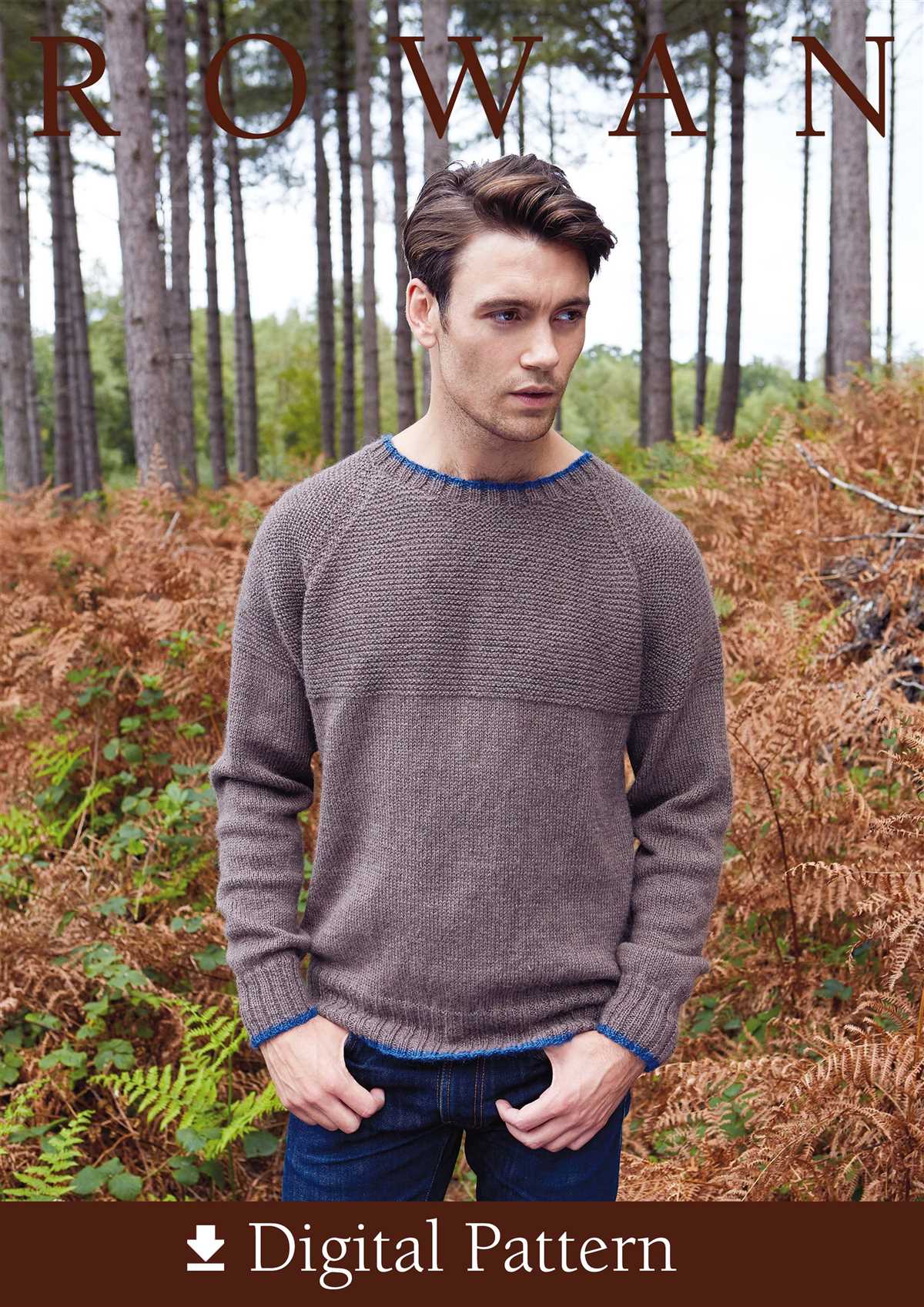 Knitting a Trendy Sweater for Men