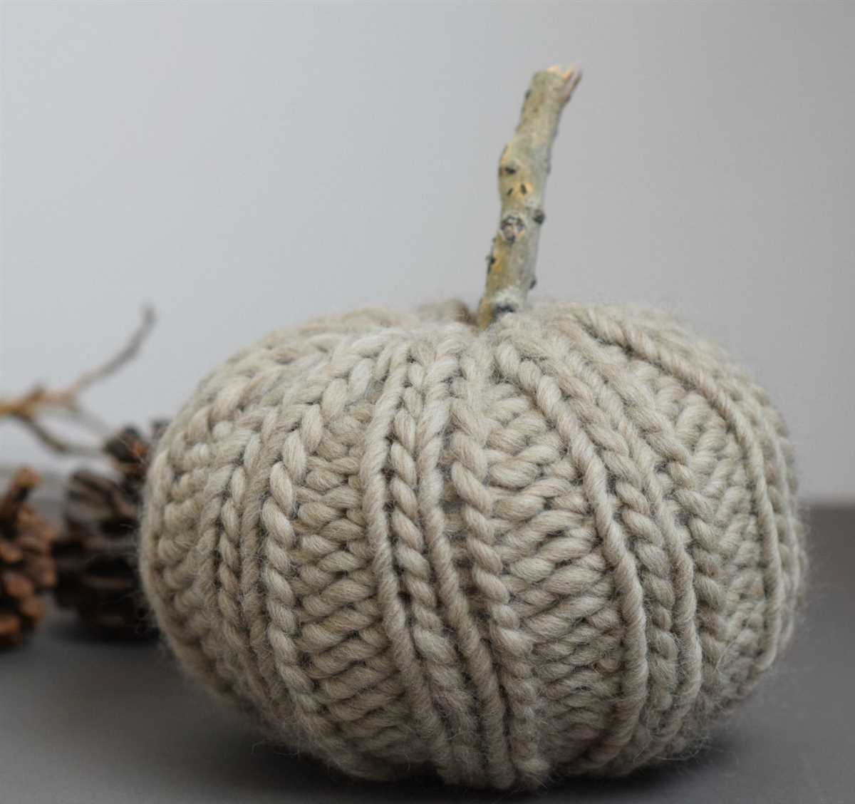 Cozy fall decor: Explore these free knit pumpkin patterns