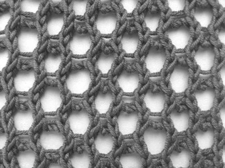 Creating Intricate Honeycomb Lace with Knitting Needles