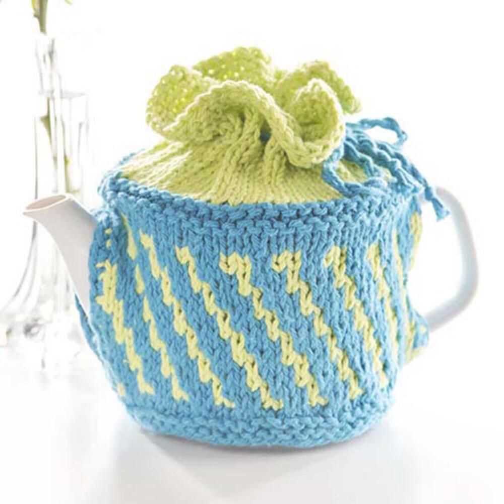 Knit your own bowl cozy for free