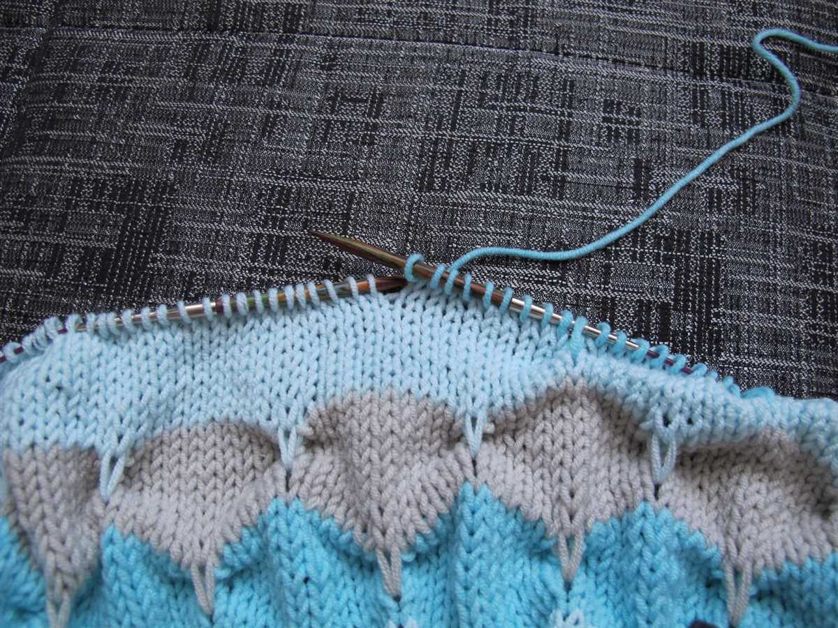 Sally darr's unique knitting pattern