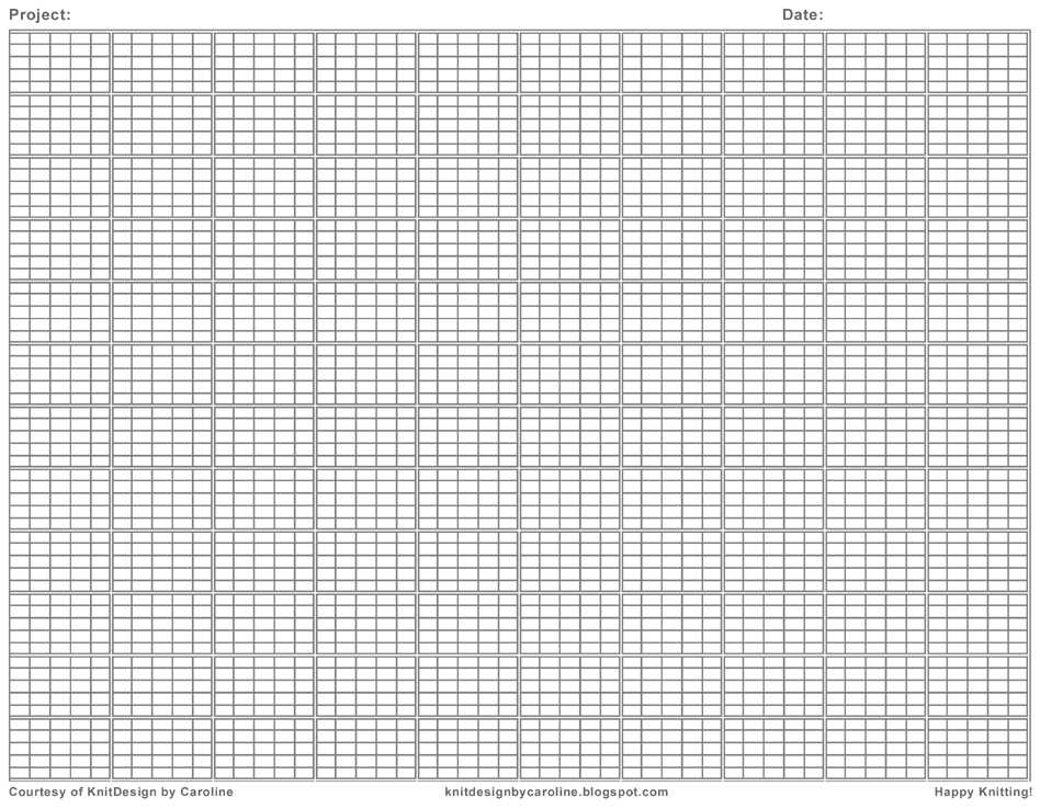 Creative and Easy Graph Knitting Patterns for Free