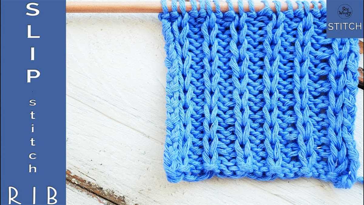 Exploring Free Slip Stitch Knitting Patterns