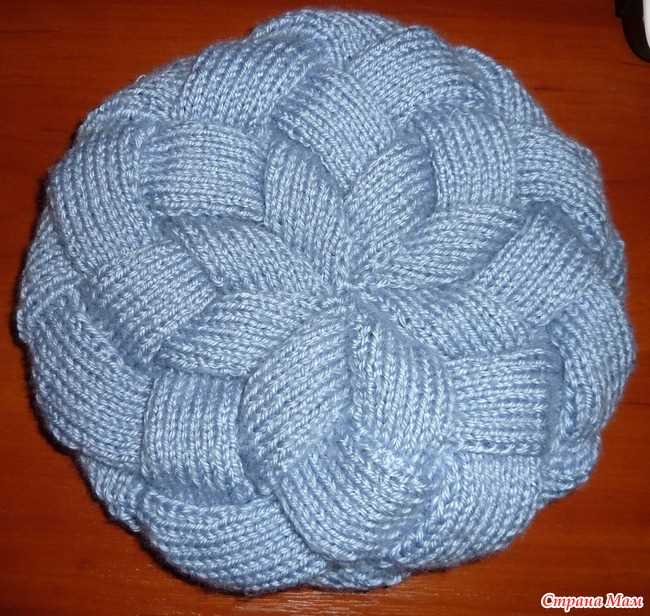 Knit a Unique Entrelac Beret