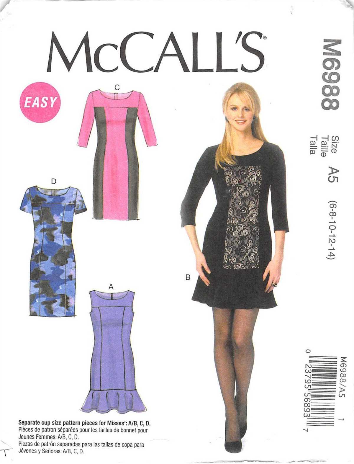 Creating a Flattering Knit Dress with Princess Seam Pattern
