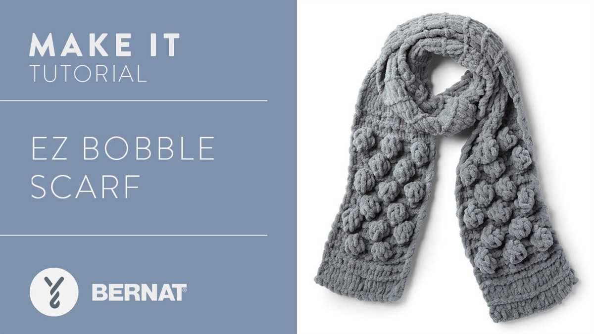 Stylish and Cozy Knitting Patterns for Bernat Scarves