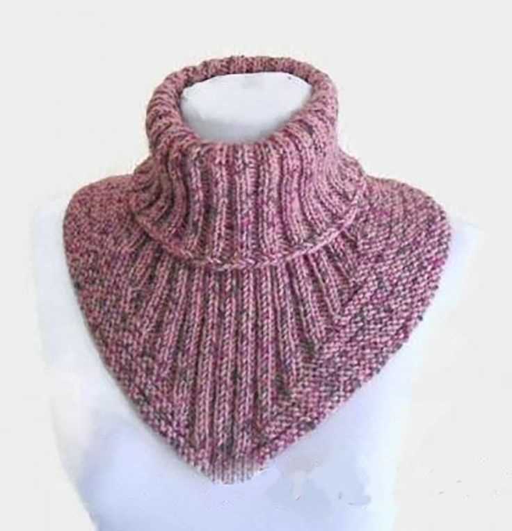 Cozy and chic: Knitted cowl neck scarf patterns to keep you warm
