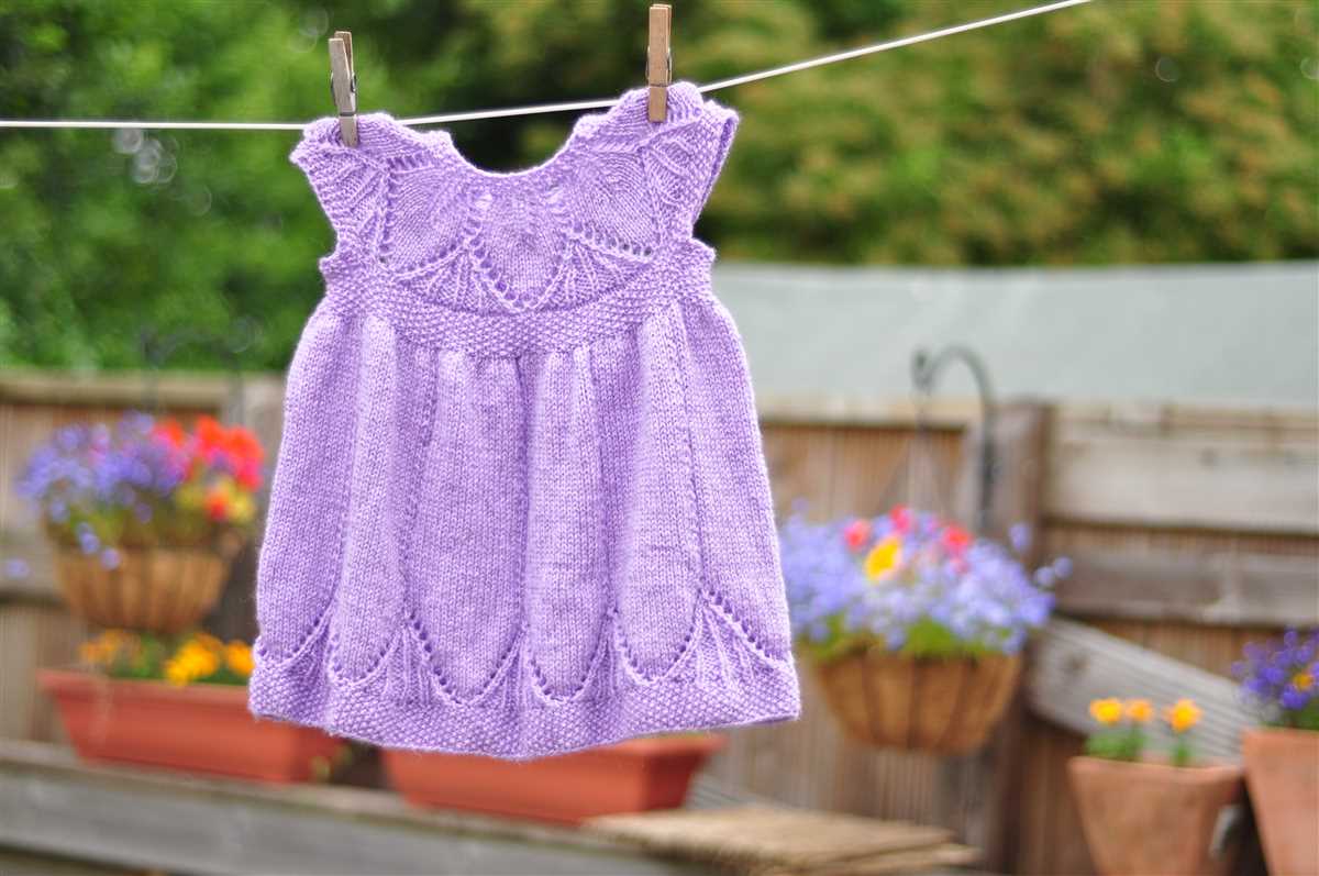 Unique Knitting Pattern for the Clara Dress