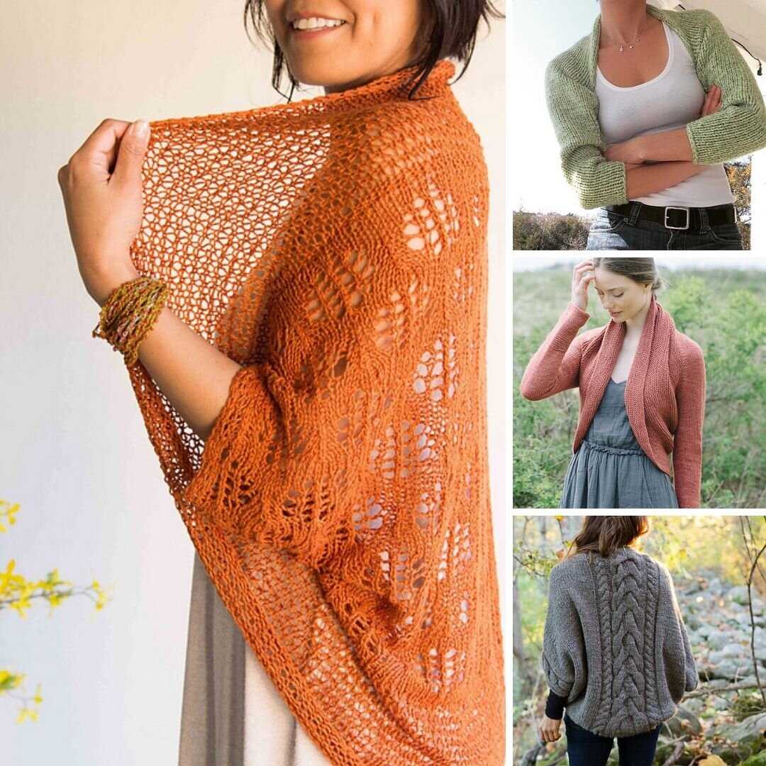 Cozy and Chic: Free Knitting Pattern for a Cocoon Shrug