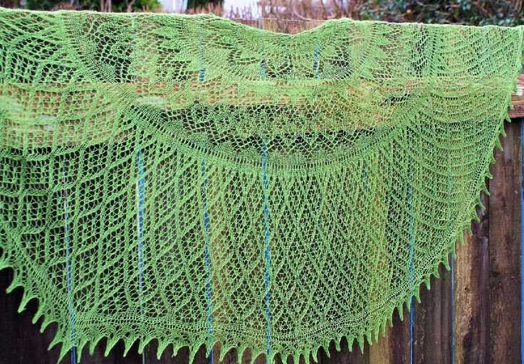 Creating a Stunning Circular Shawl with this Knitting Pattern