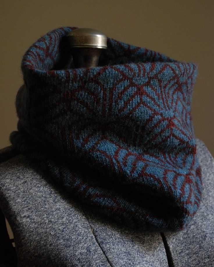 Stylish Colorwork Cowl: Knitting Pattern