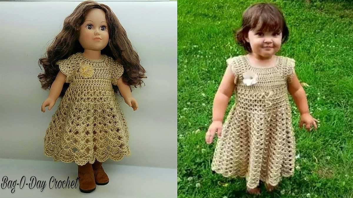 Knit adorable outfits for your 12 inch dolls - Free patterns